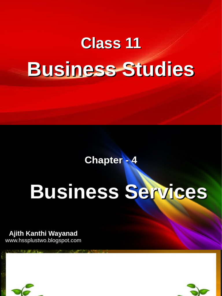 Chapter 4 Service Sector and Business. - 2.1 | PDF | Insurance | Banks