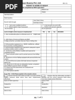 Height Work Permit Guidelines | PDF | Scaffolding | Safety