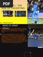 Virat Kohli Biography | PDF | Sports | Cricket