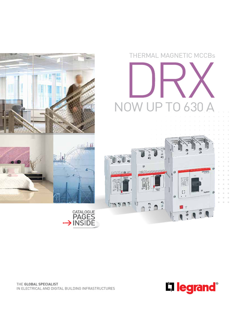 Legrand DRX MCCB Range Overview | PDF | Electrical Wiring ...
