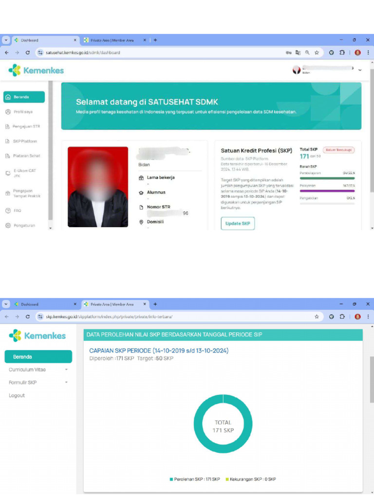 Contoh Dokumen Perpanjangan Sip | PDF