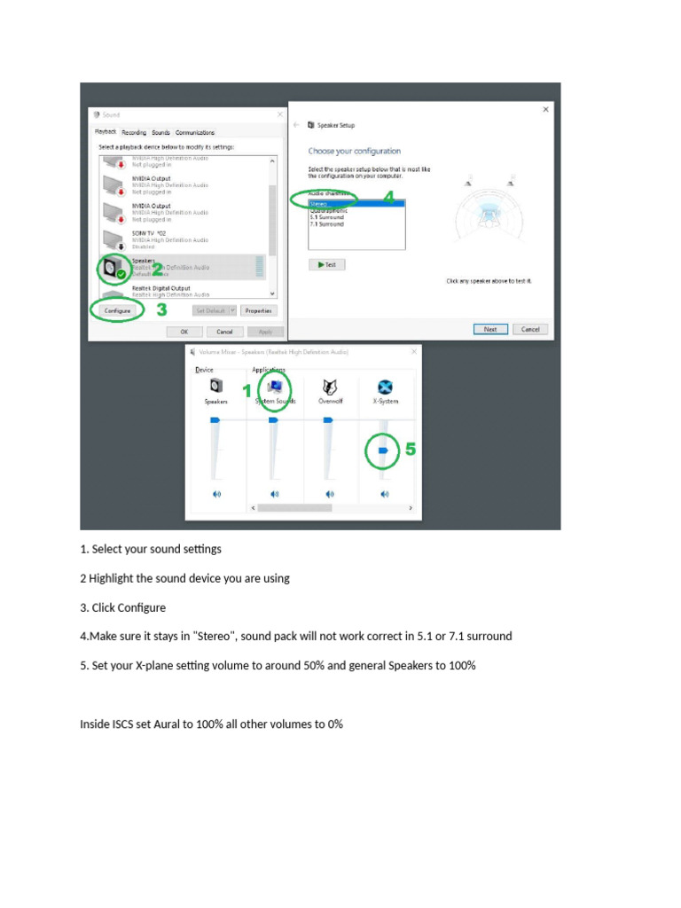 Volume Settings Must Read | PDF