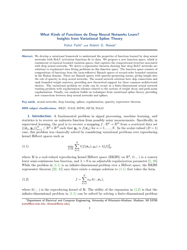 What Kinds of Functions do Deep Neural Networks Learn -- Insights from ... What Kinds of Functions do Deep Neural Networks Learn -- Insights from ...