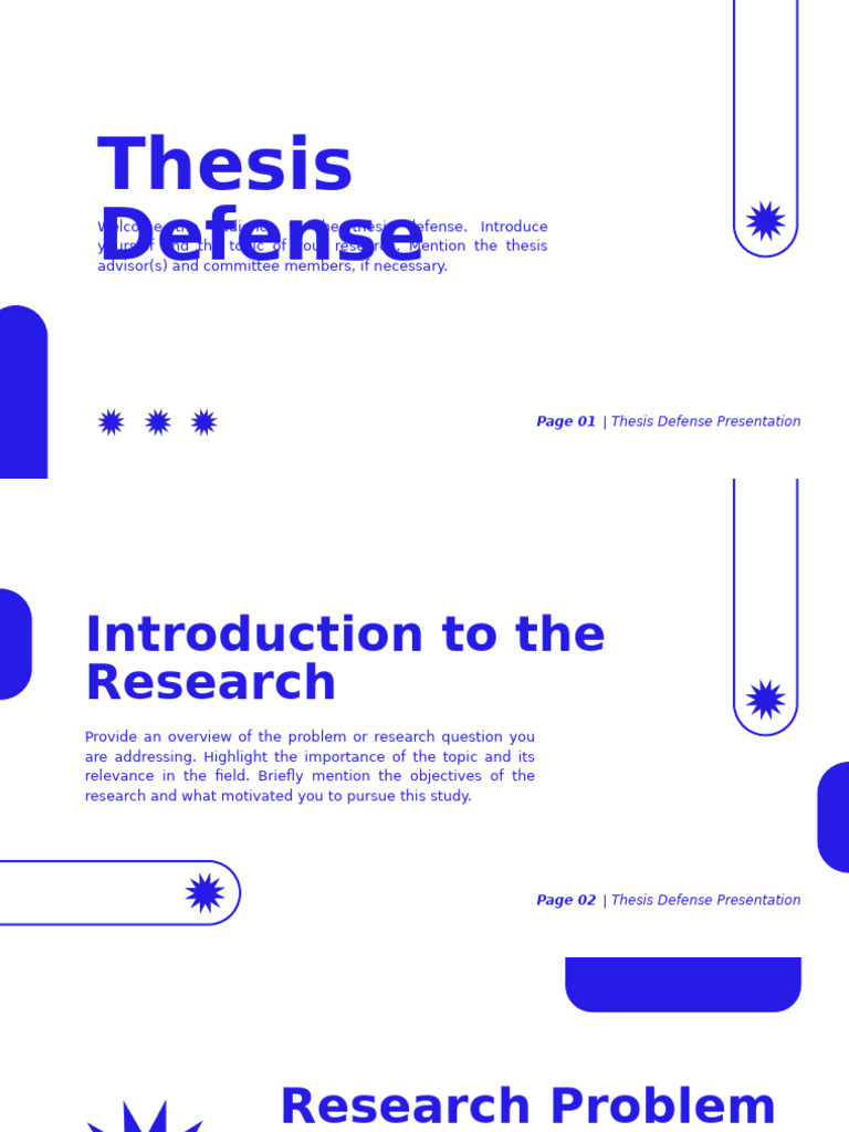 Thesis Defense Guide | PDF | Thesis | Methodology