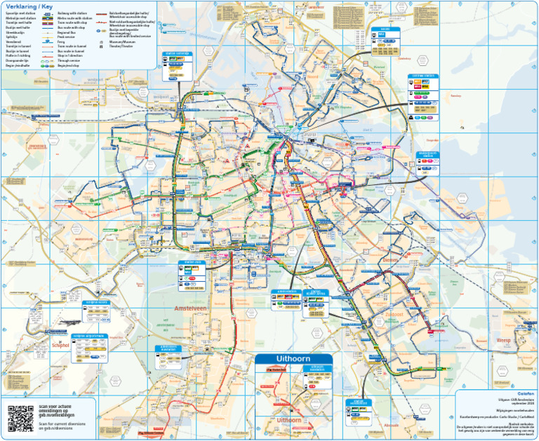 GVB Daglijnen Kaart 2024 Q3 Q4 | PDF