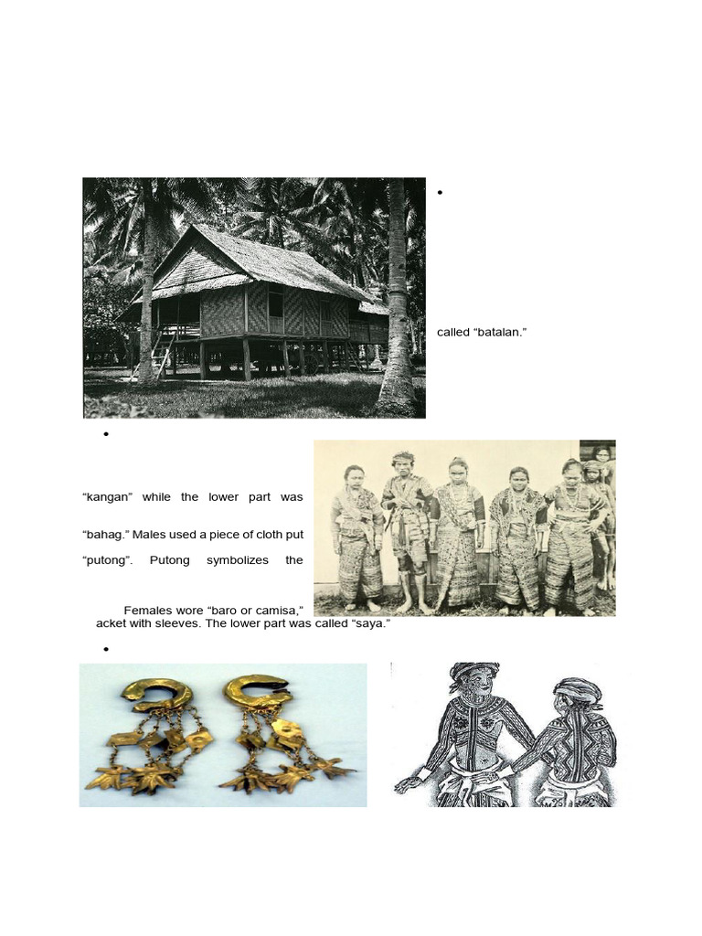 Pre-Spanish Filipino Culture | PDF | Philippines