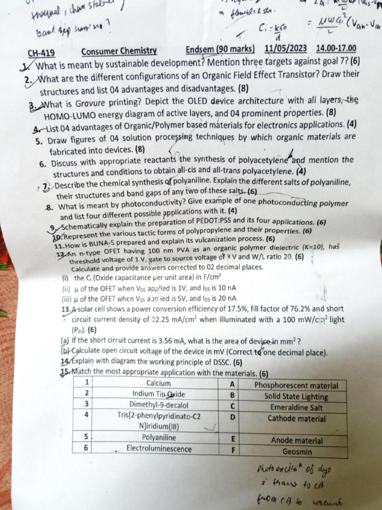 Consumer Endsem | PDF | Electricity | Electrical Engineering