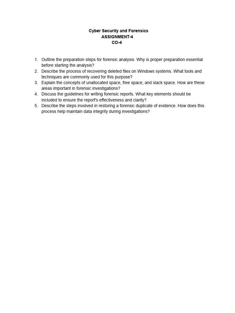 CSF Assignment-4 (1) | PDF