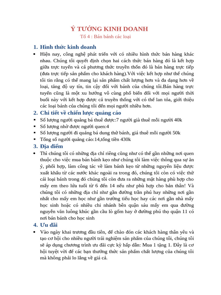 Ý Tư NG Kinh Doanh | PDF
