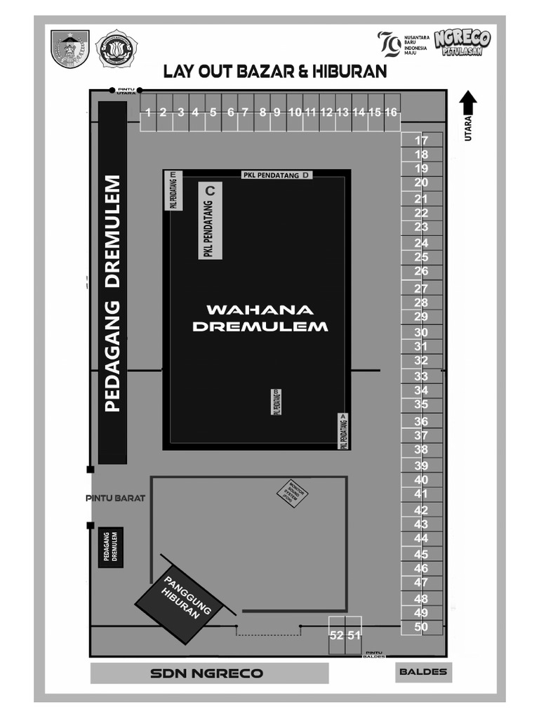 Denah & Daftar Stan | PDF