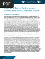 National 5 Music Performance Guide | PDF | Tempo | Accuracy And Precision