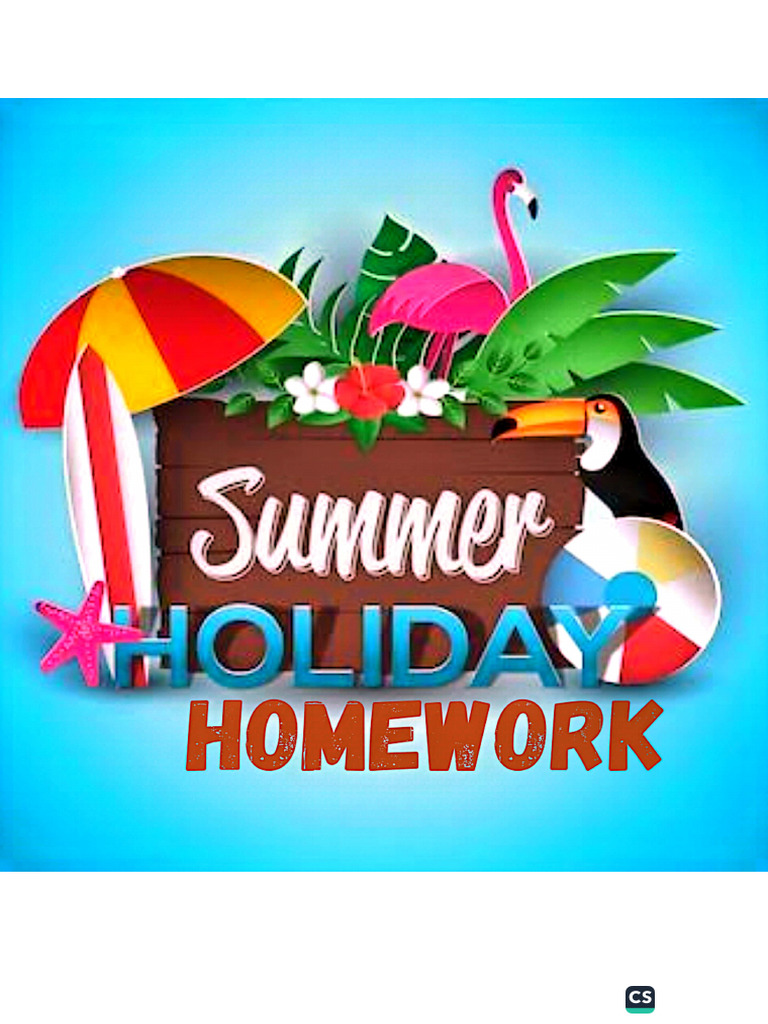 Summer Vacation Homework Grade V | PDF