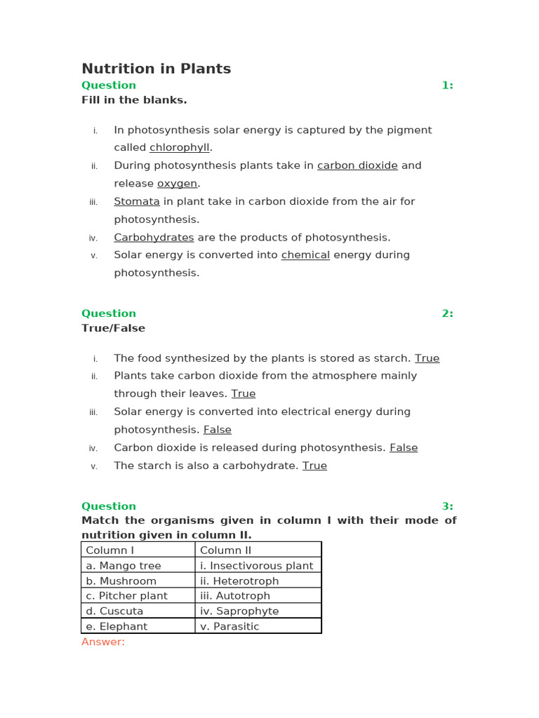 class 7 science notes | PDF | Nutrition | Diet & Nutrition