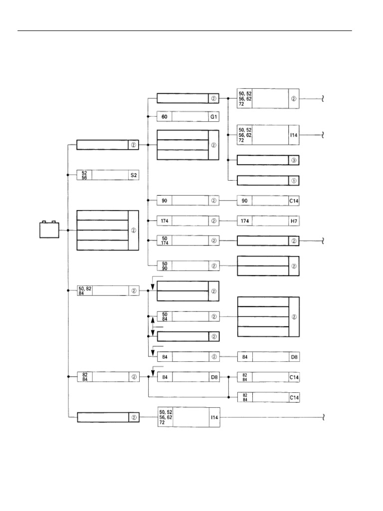 Tacoma Power Source Flow Diagram | PDF | Relay | Fuse (Electrical)