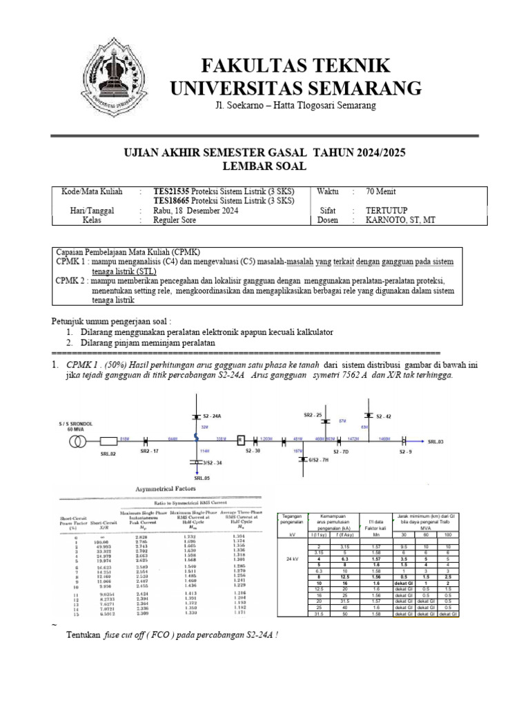 SOAL UAS PSL 18 DES 2024 | PDF