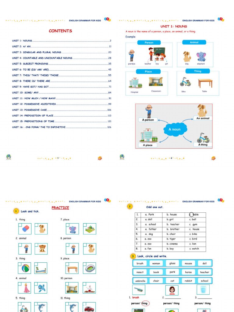Grammar Book For Kids Tap 1 - 1600 - PDF - Gdrive.vip | PDF