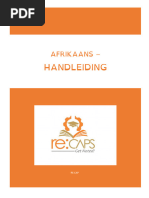 Afrikaans Afkortings, Verkortings en Akronieme Worksheet | PDF