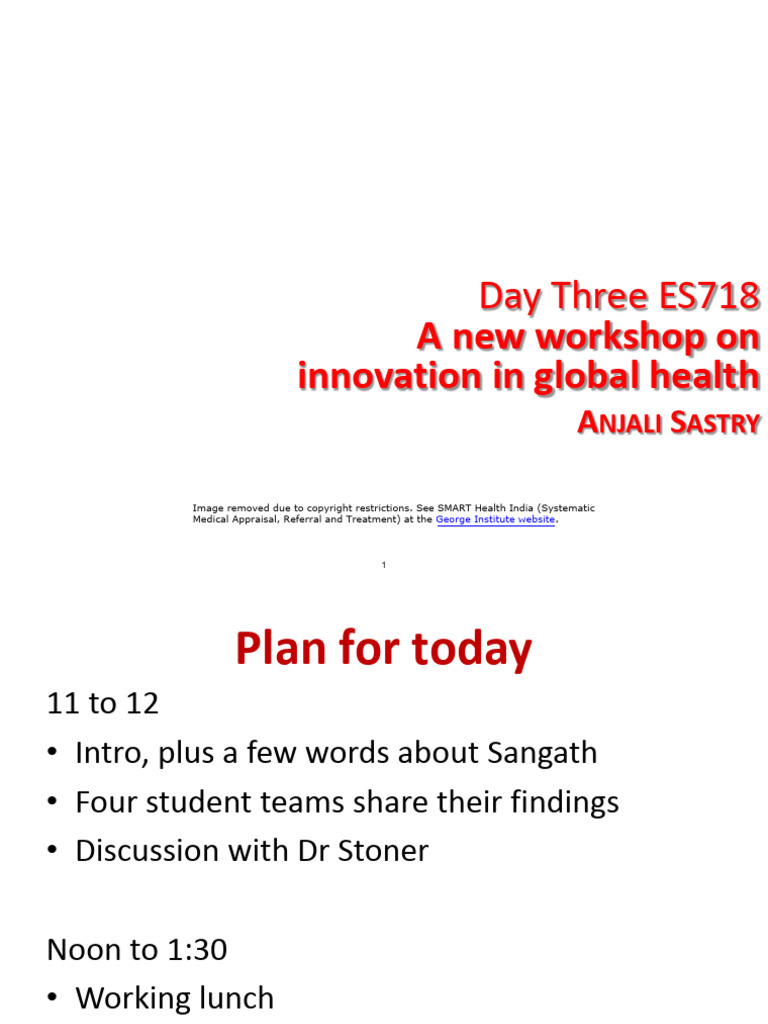 MIT15 ES718S15 Day3 | PDF | Health Care | Mental Health