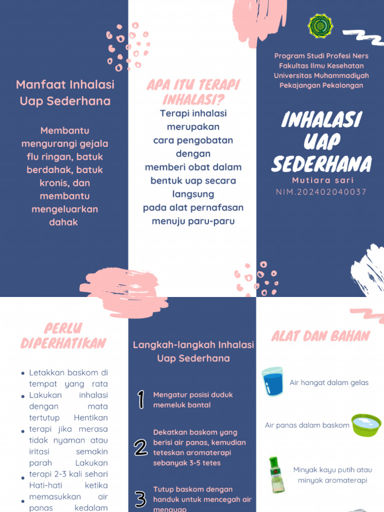 Inhalasi Uap Sederhana - 20241212 - 013737 - 0000.pdf - 20241218 - 214914 - 0000 | PDF