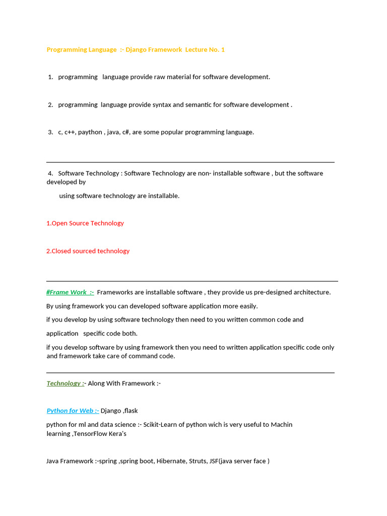 Programming Language | PDF | Python (Programming Language) | Software ... Programming Language | PDF | Python (Programming Language) | Software ...