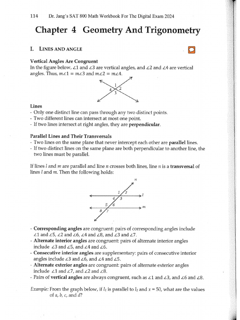 New Jang - Chap 4 - Geometry - Redacted | PDF