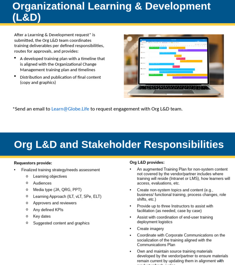 Org Learning & Development Engagement Overview | PDF