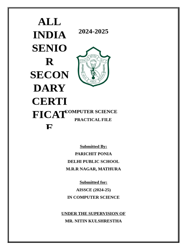 Project (1111111) | PDF