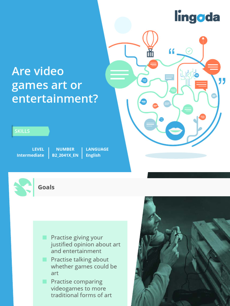 Video Games: Art or Entertainment? | PDF | Video Games