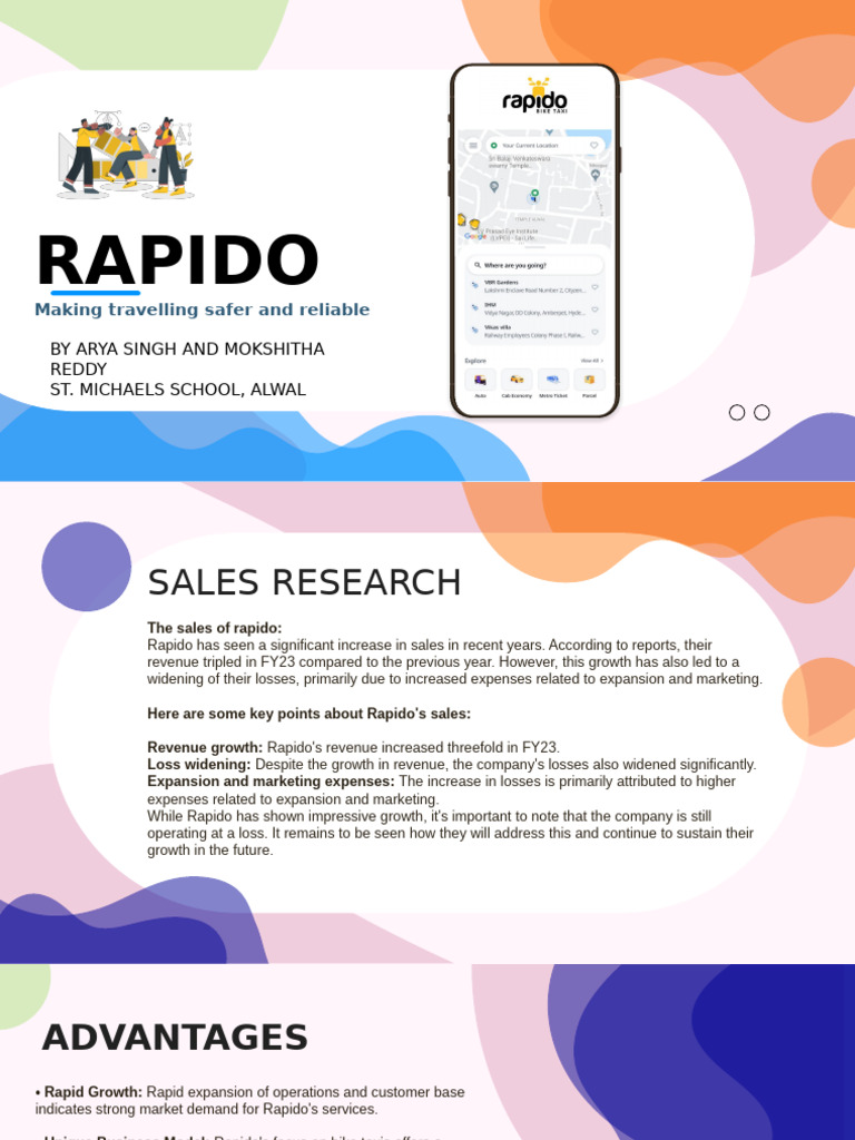 Rapido Revenue Growth and Pricing Insights | PDF | Pricing | Transport