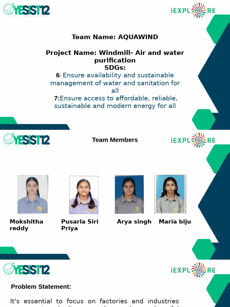 Og Yesist PPT 2024 | PDF | Water | Sustainability