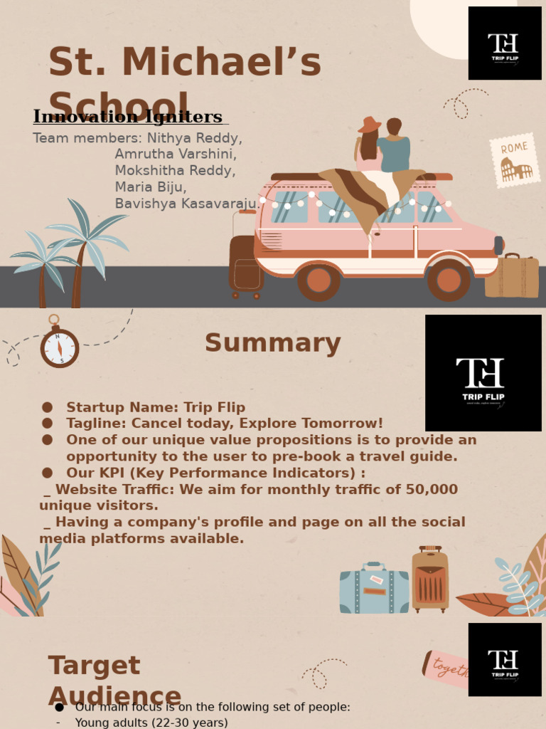 Innovation Igniters - TripFlip | PDF | Marketing Strategy | Marketing