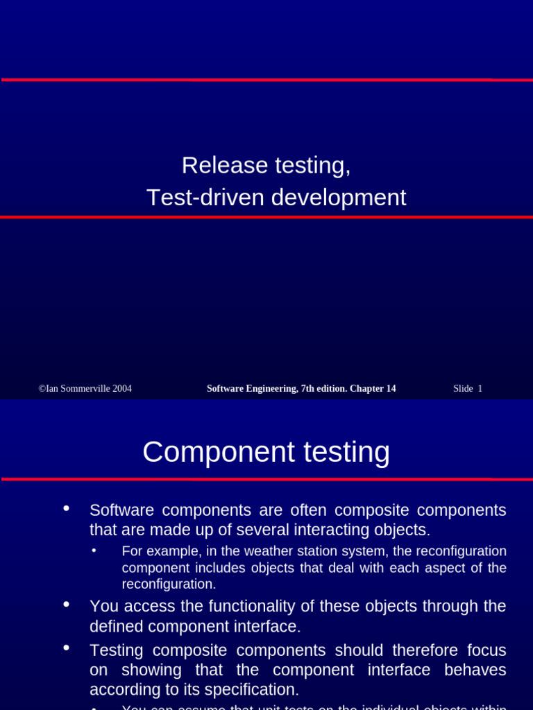 SE Lecture 21 | PDF | Test Driven Development | Software Testing