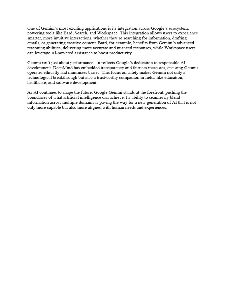 Gemini Multimodal | PDF
