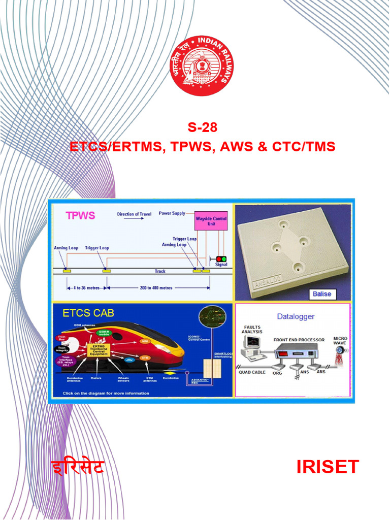 S28_ETCS_ERTMS TPWS AWS and CTC_Ter A4_1708324404235 | PDF | Radio | Railway Safety