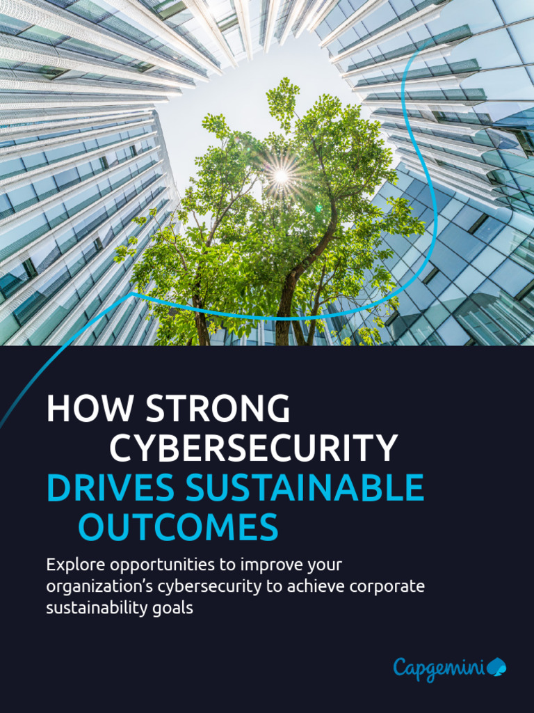 Capgemini CyberSust Report v6 | PDF | Computer Security | Security