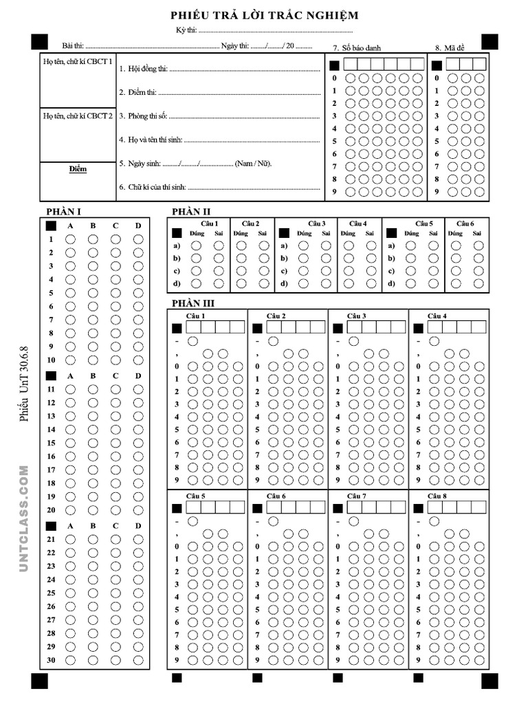 Vi Unt Unt 30.6.8 Abcd 1 Form | PDF