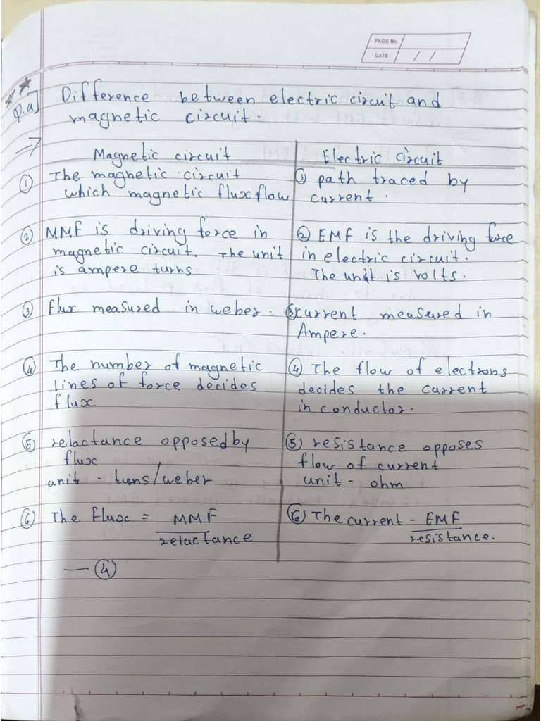 EEE Passing Questions 4 and 2 Marks | PDF