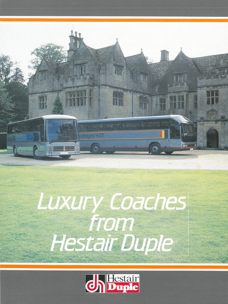 Luxury Coaches From Hestair Duple | PDF | Fuel Economy In Automobiles ...