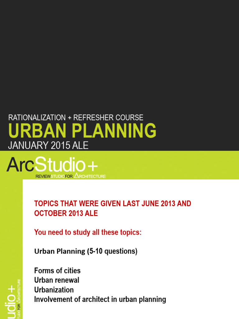 Urban Planning Arcstudioo | PDF | Urban Planning