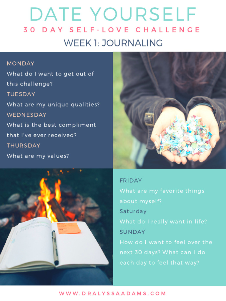 30-Day Self-Love Challenge Guide | PDF