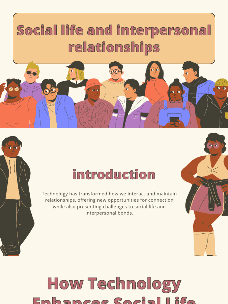 Social Life and Interpersonal Relationships | PDF