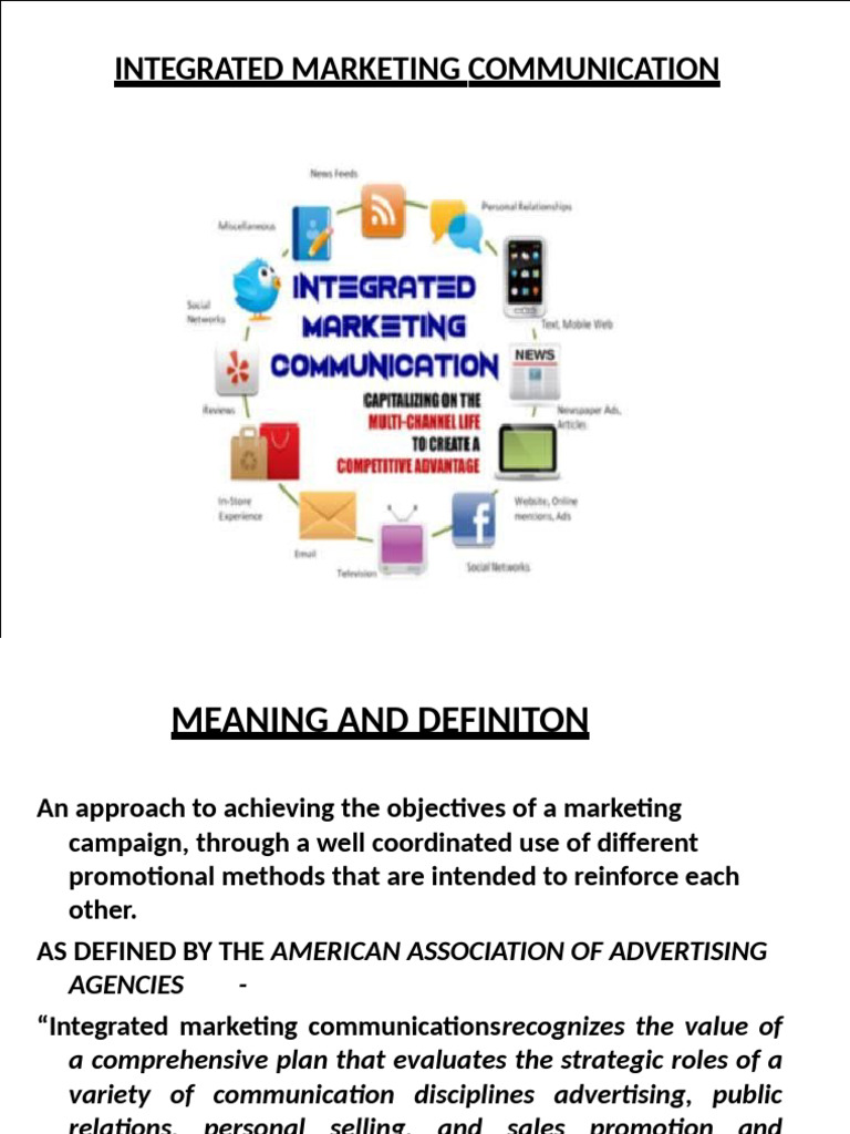 Integrated Marketing Communication | PDF | Marketing Communications ...