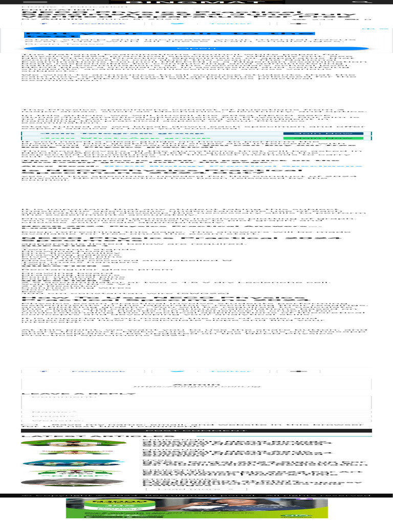 NECO Physics Practical Specimens 2024 JuneJuly V | PDF