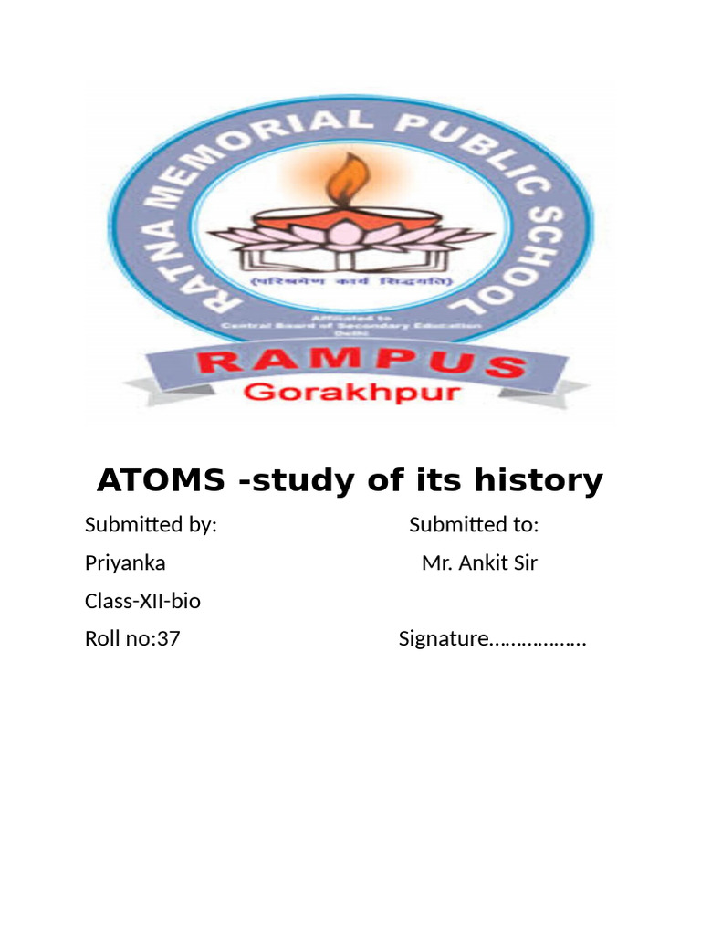 ATOMS | PDF