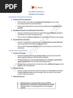 Office Correspondence Notes Procedure of Handling Outgoing Mail ...