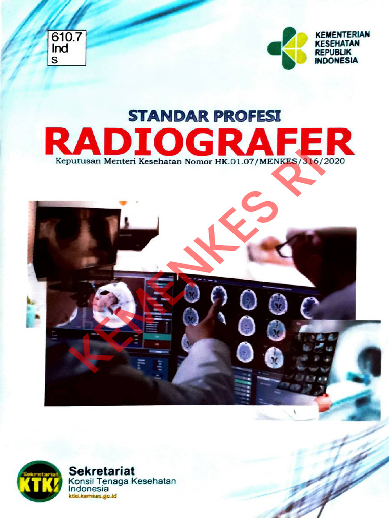 Standar Profesi Radiografer Terbaru | PDF