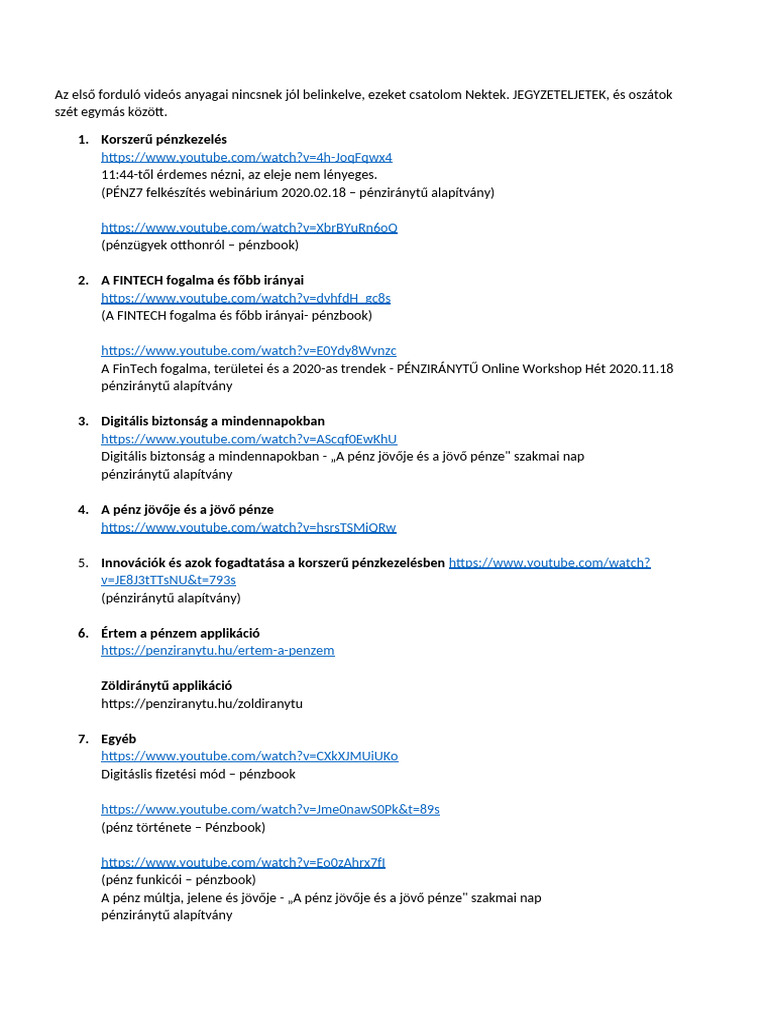 Bankcode - Pénz Forduló | PDF