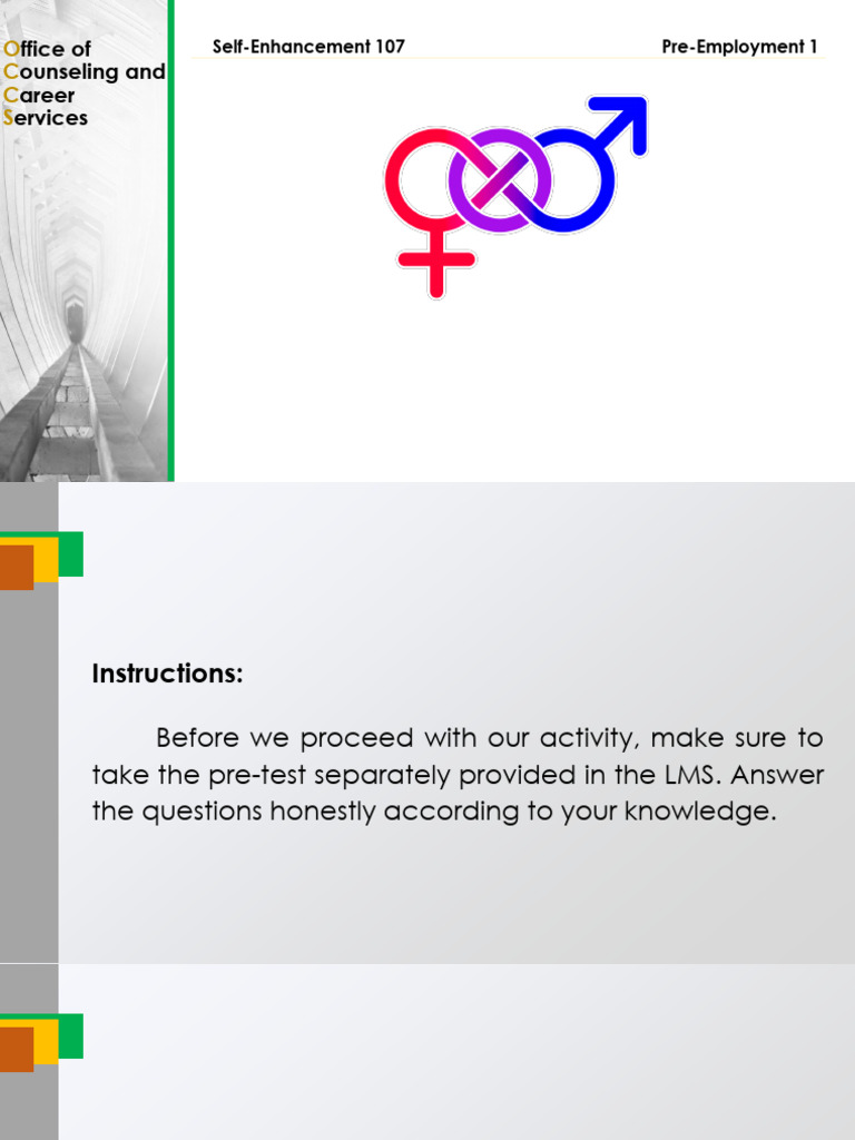 Session 7.3 Gender Sensitivity in The Workplace | PDF | Sexism | Gender