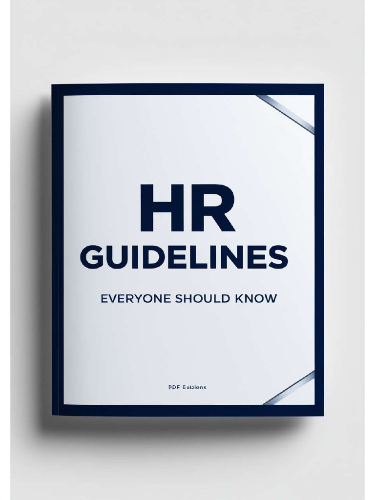 HR Guidelines Everyone Should Know | PDF | Employment | Computer Security