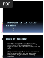 Controlled Blasting | PDF | Drilling | Mining